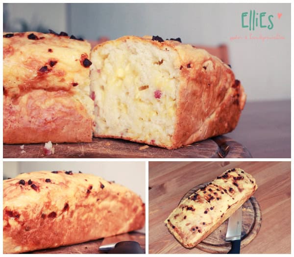 Super saftiges und ober leckeres Käse-Schinken-Brot