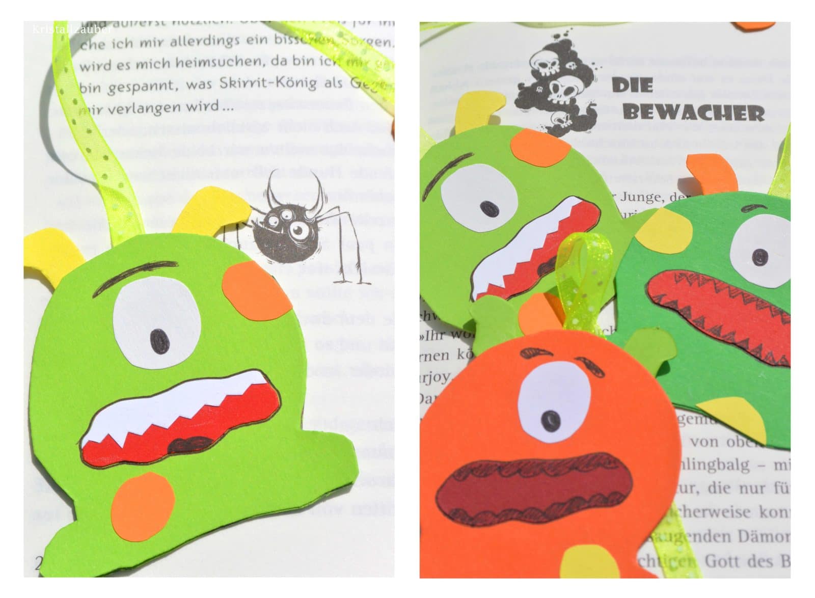 Die Bewacher für jedes Buch - Monster Lesezeichen