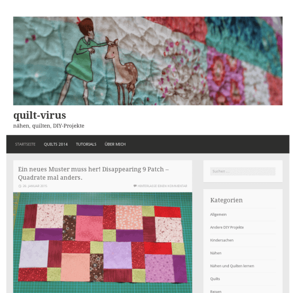 Kreativblog: quilt-virus | nähen, quilten, DIY-Projekte - HANDMADE Kultur
