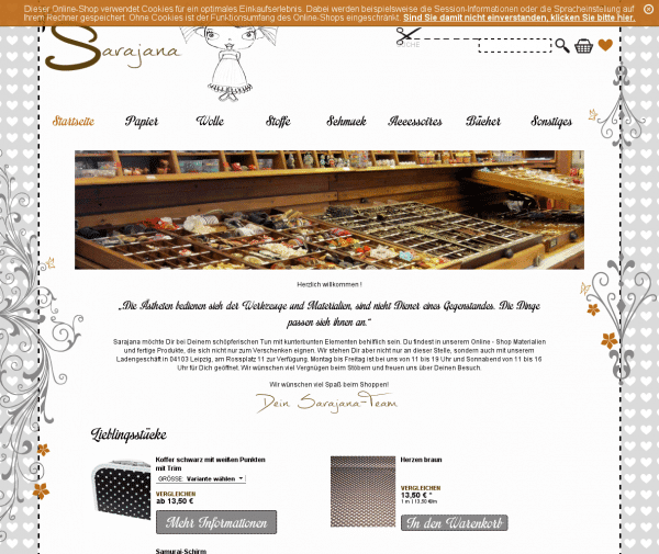 Kreativblog: Sarajana - HANDMADE Kultur