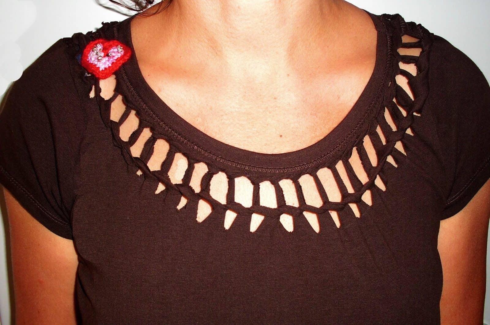 T Shirt Upcycling Aus Basic Mach´unikat Handmade Kultur