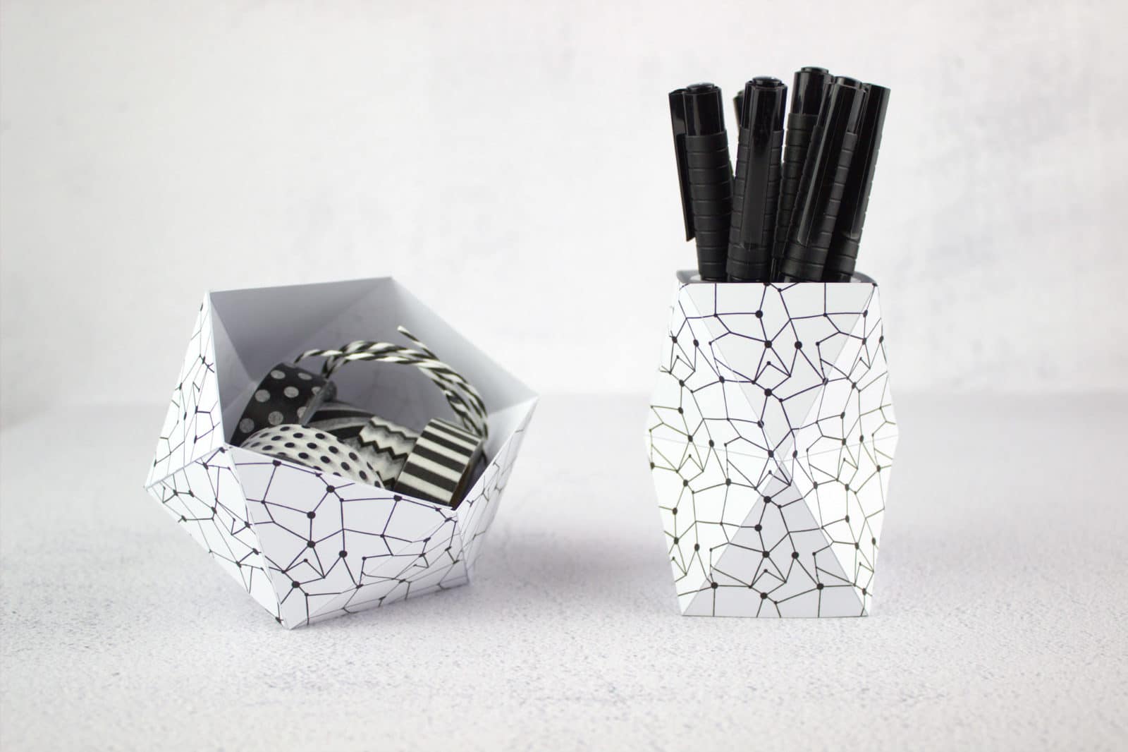 Origami Utensilo + Geo Ball Freebies