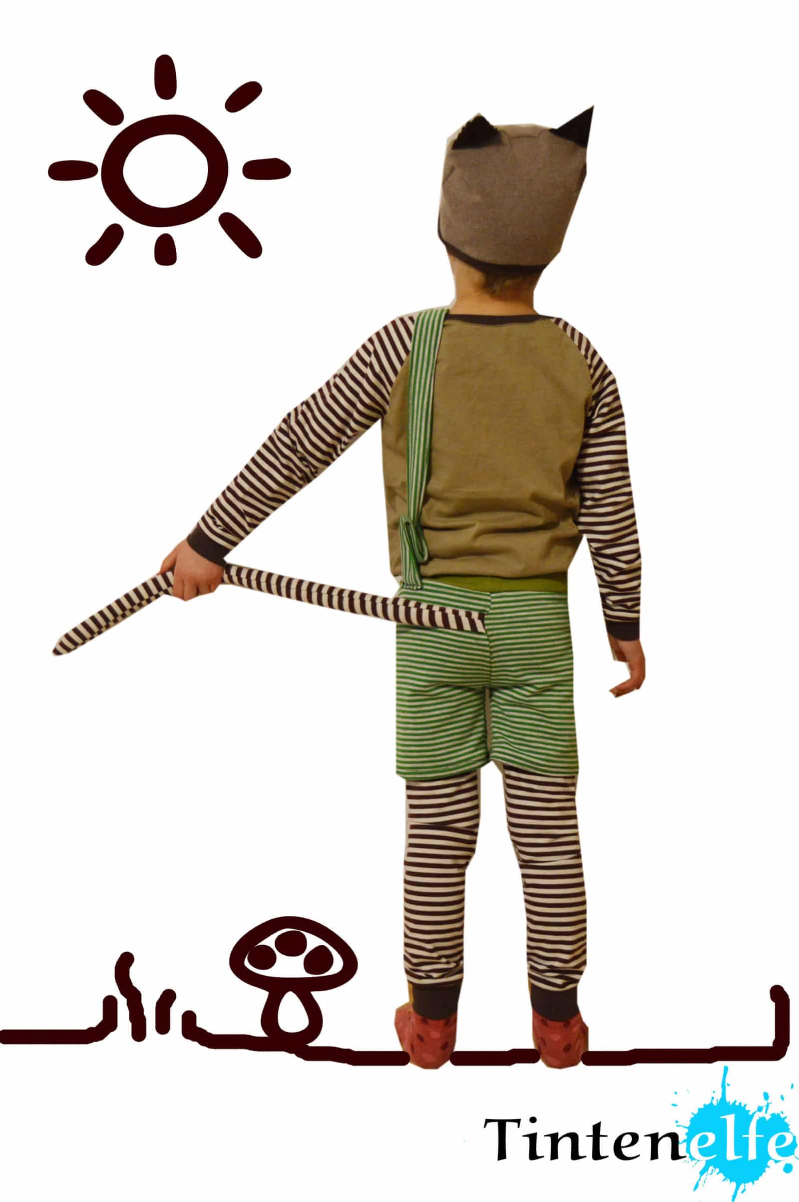 Nähen für Kinder - Ein Findus-Kostüm - HANDMADE Kultur